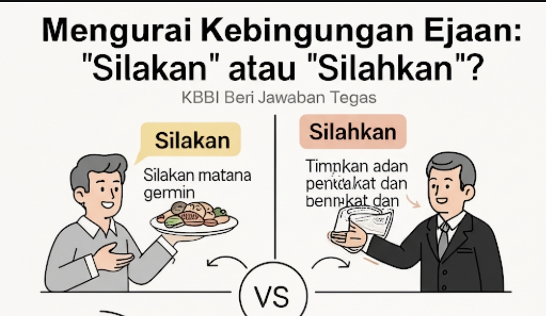 Mengurai Kebingungan Ejaan: "Silakan" atau "Silahkan"? KBBI Beri ...
